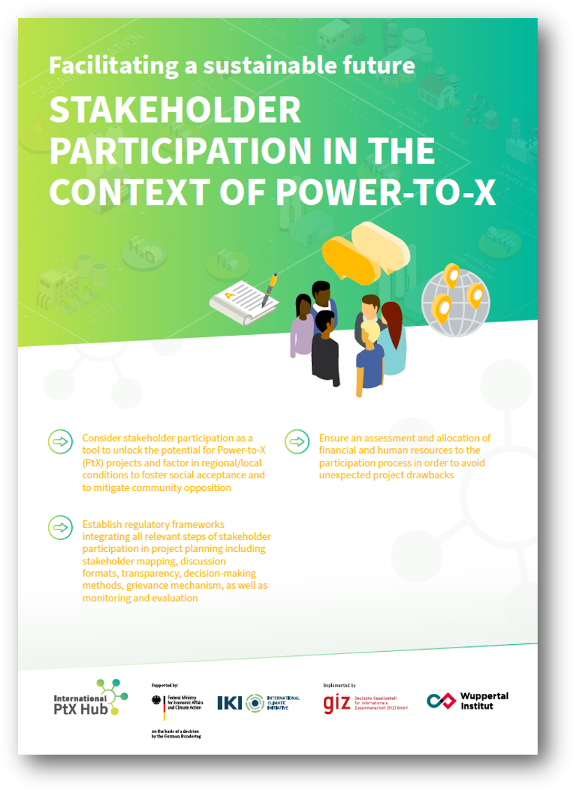 Briefing Series: Introducing key aspects of Power-to-X sustainability ...