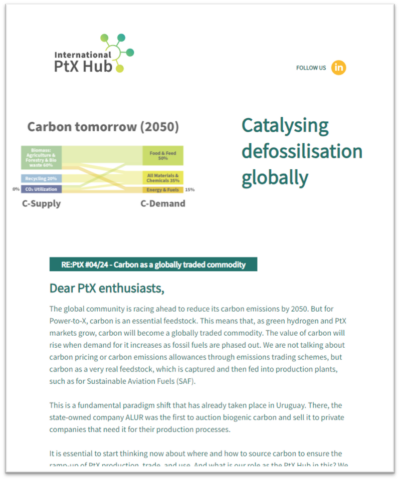 Previous "RE:PtX" newsletter editions - PtX Hub