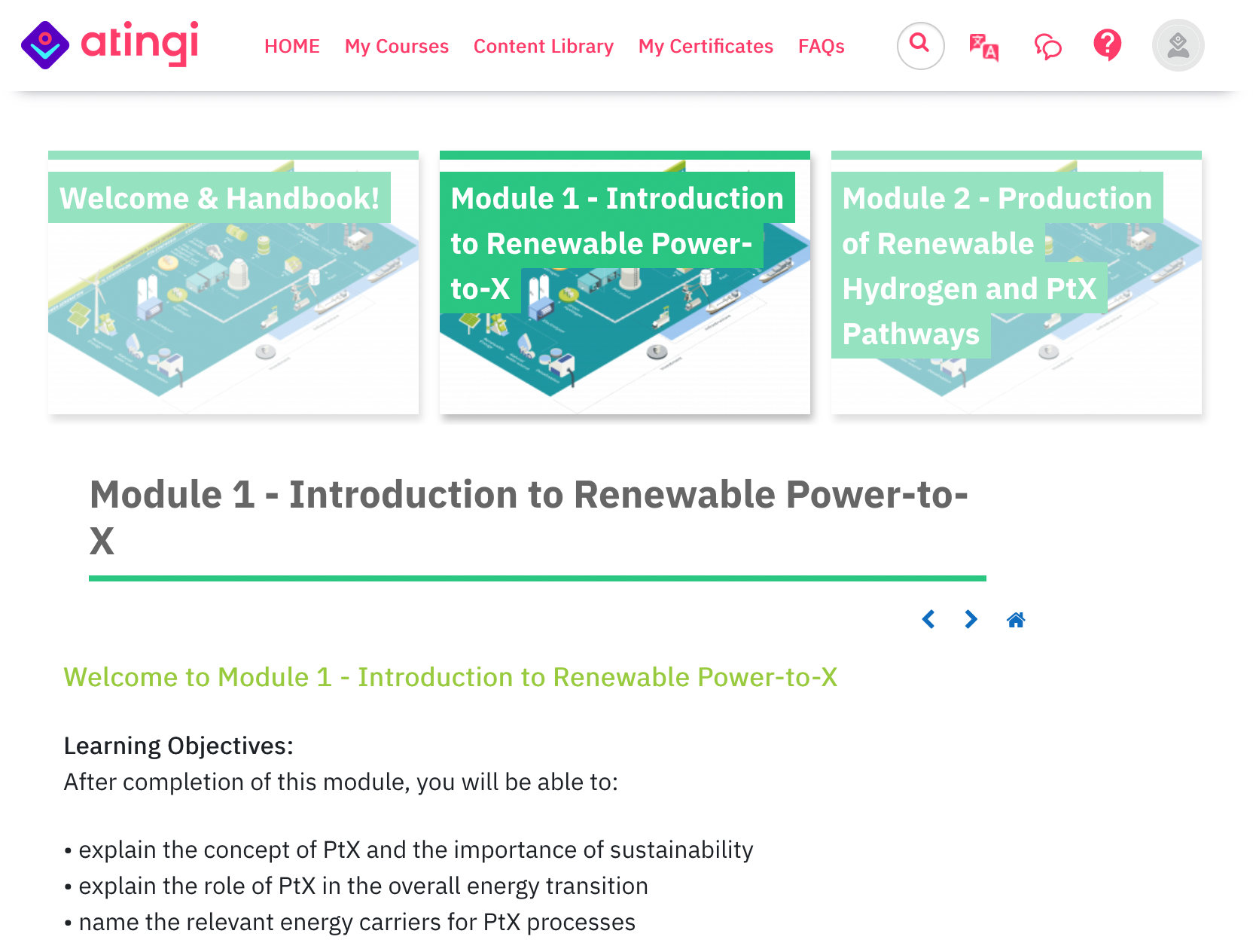 PtX.E-learning - PtX Hub